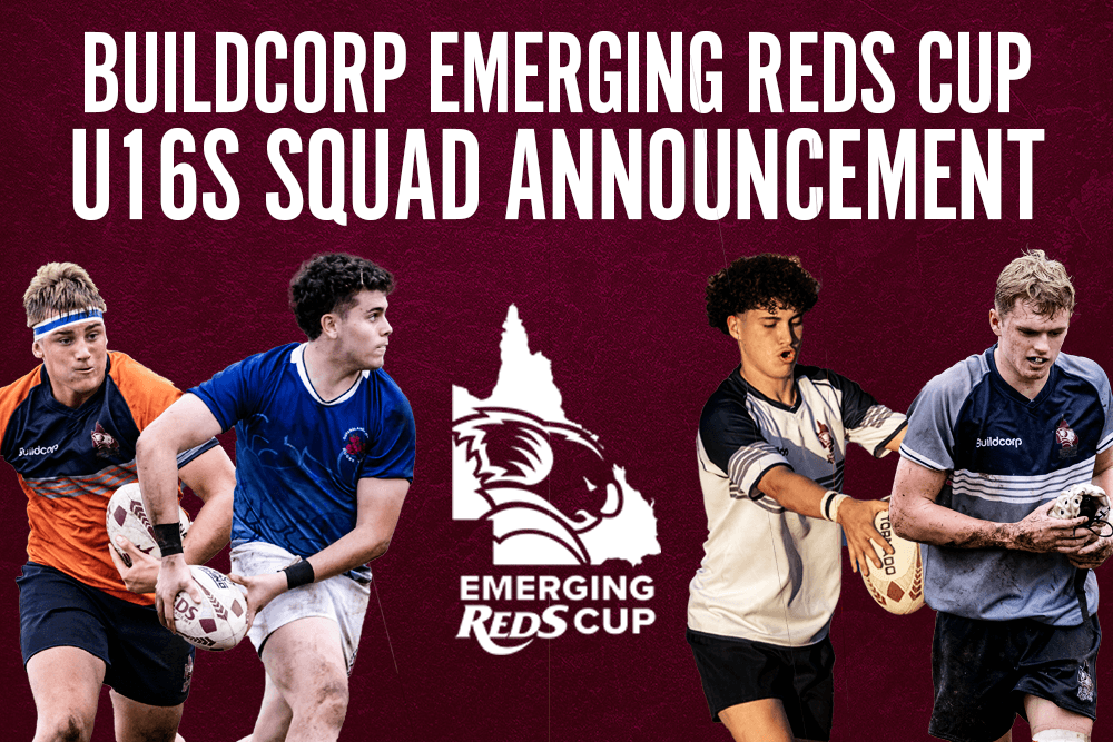 Buildcorp Emerging Reds Cup U16s Squad Announcement