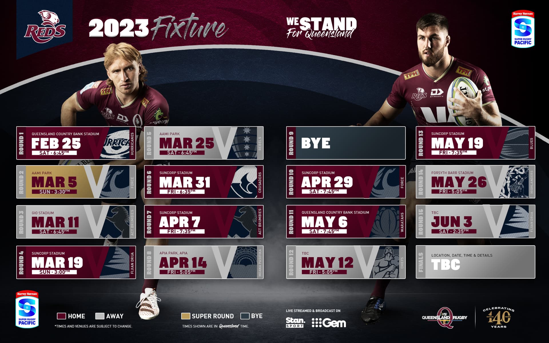 QLD Reds Rugby | News | Jersey | Game | QLD Reds Rugby