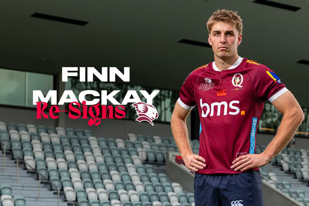 Queensland Reds re-sign flyhalf talent Finn Mackay through 2028