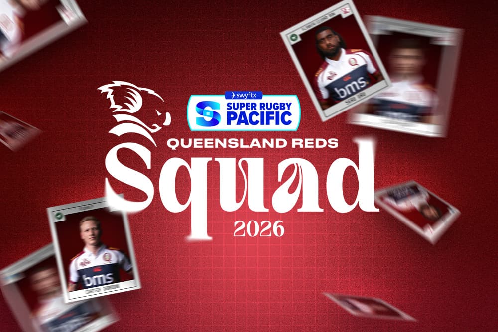 Queensland Reds announce squad for 2026 Super Rugby Pacific