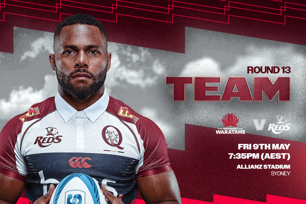 Filipo Daugunu returns for Queensland Reds match against Waratahs